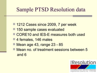 PTSD Resolution UK Forces' Veterans Mental Healthcare | PPT | Physical ...