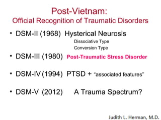 PTSD Historical Overview | PDF