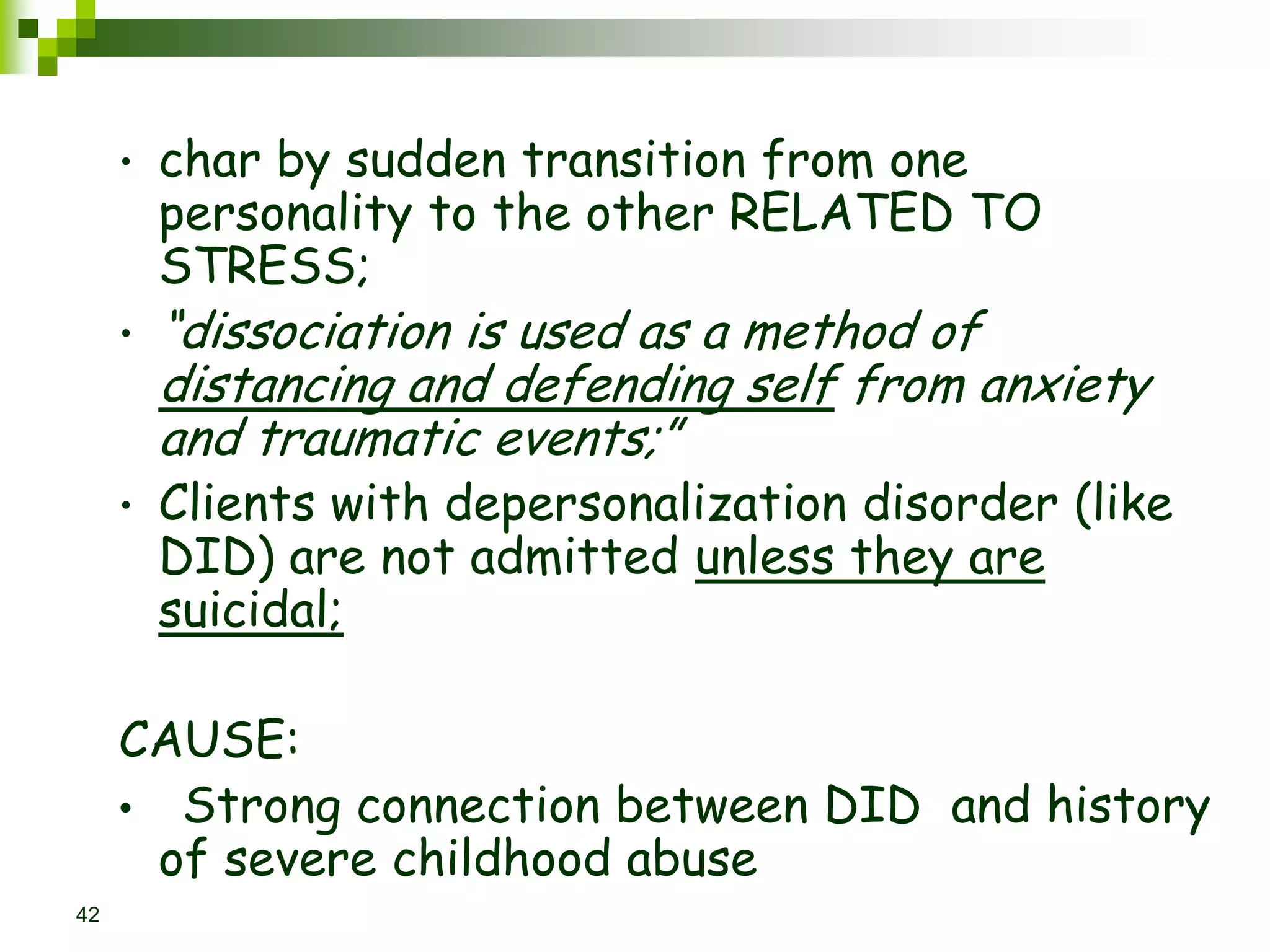 Ptsd (post traumatic stress disorder) | PPTX