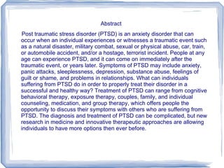 Ptsd power point | ODP