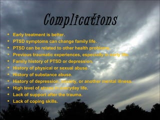 PTSD | PPT | Physical Therapy | Wellness