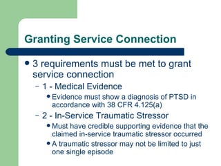 Department of Veterans Affairs - VA - Combat Post-Traumatic Stress ...