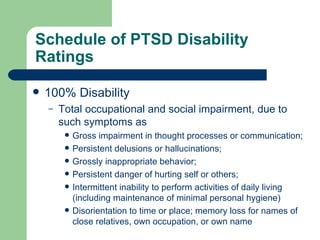 Department of Veterans Affairs - VA - Combat Post-Traumatic Stress Disorder - PTSD ...