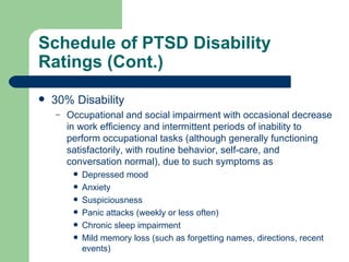 Department of Veterans Affairs - VA - Combat Post-Traumatic Stress ...