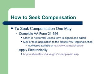 Department of Veterans Affairs - VA - Combat Post-Traumatic Stress ...