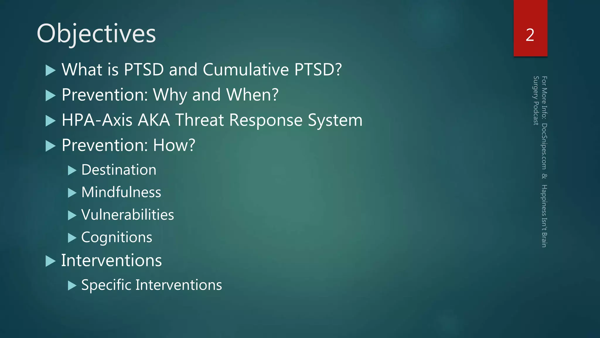 PTSD Prevention for First Responders | PPTX