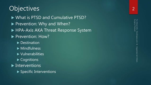 PTSD Prevention for First Responders | PPTX