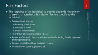 PTSD Prevention for First Responders | PPTX