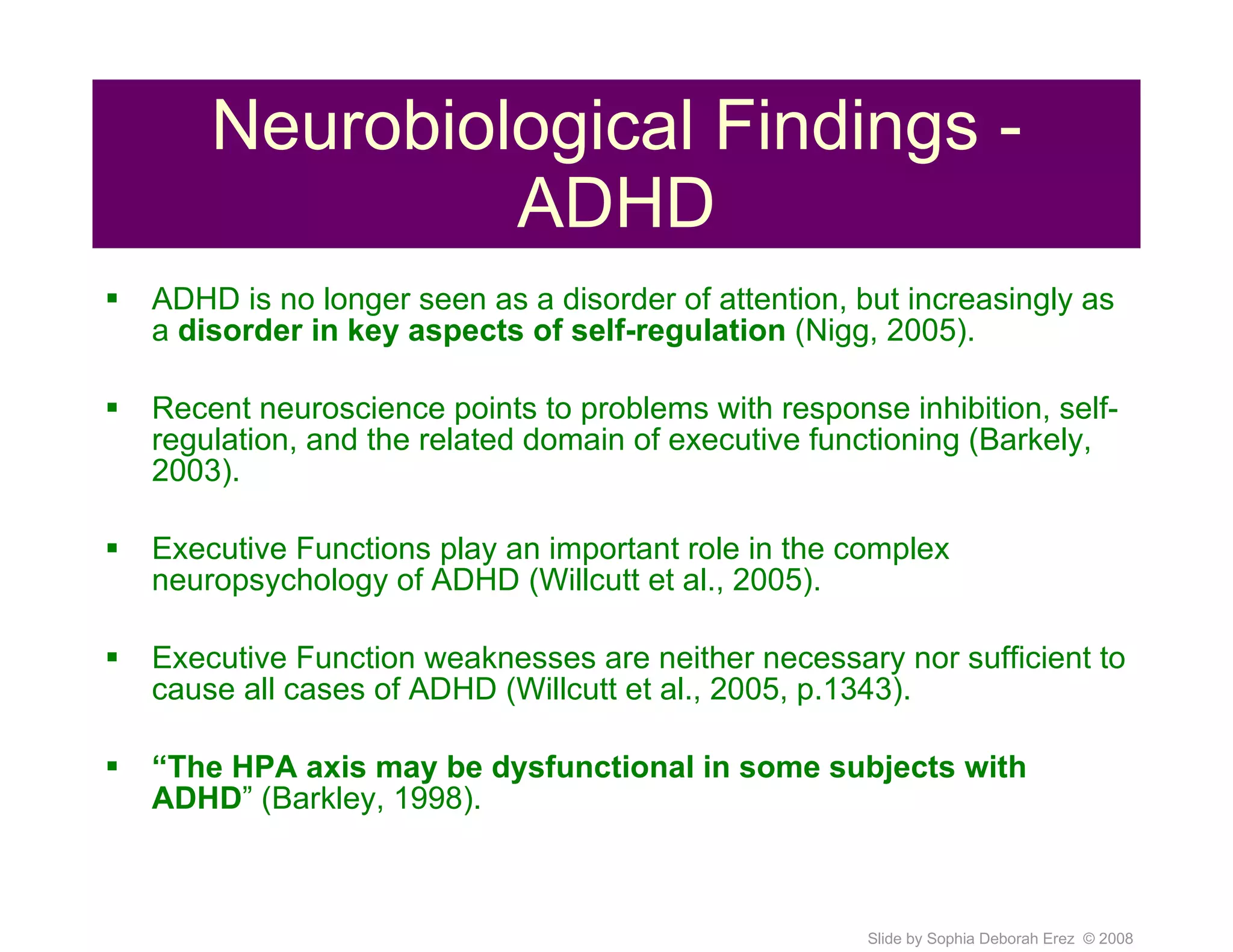 When ADHD presents in traumatized children: A differential diagnoses. | PPS