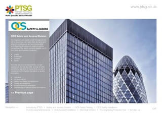 Ptsg Int Broch A | PDF