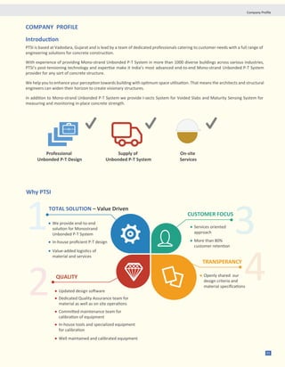 Post Tension Services India Pvt. Ltd. | PDF | Civil Engineering ...