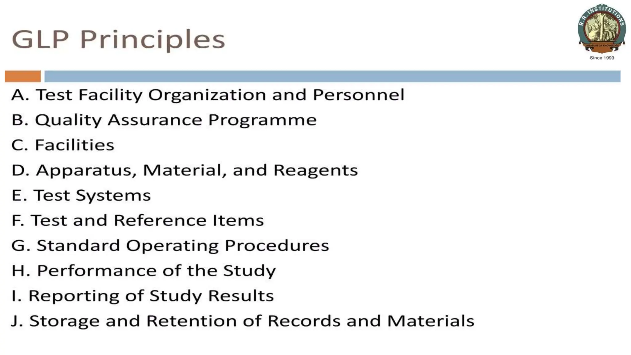 PTSM 2 unit 1 SCHEDULE Y, OECD PRINCIPLE OF GLP & IMPORTANCE DRUG ...