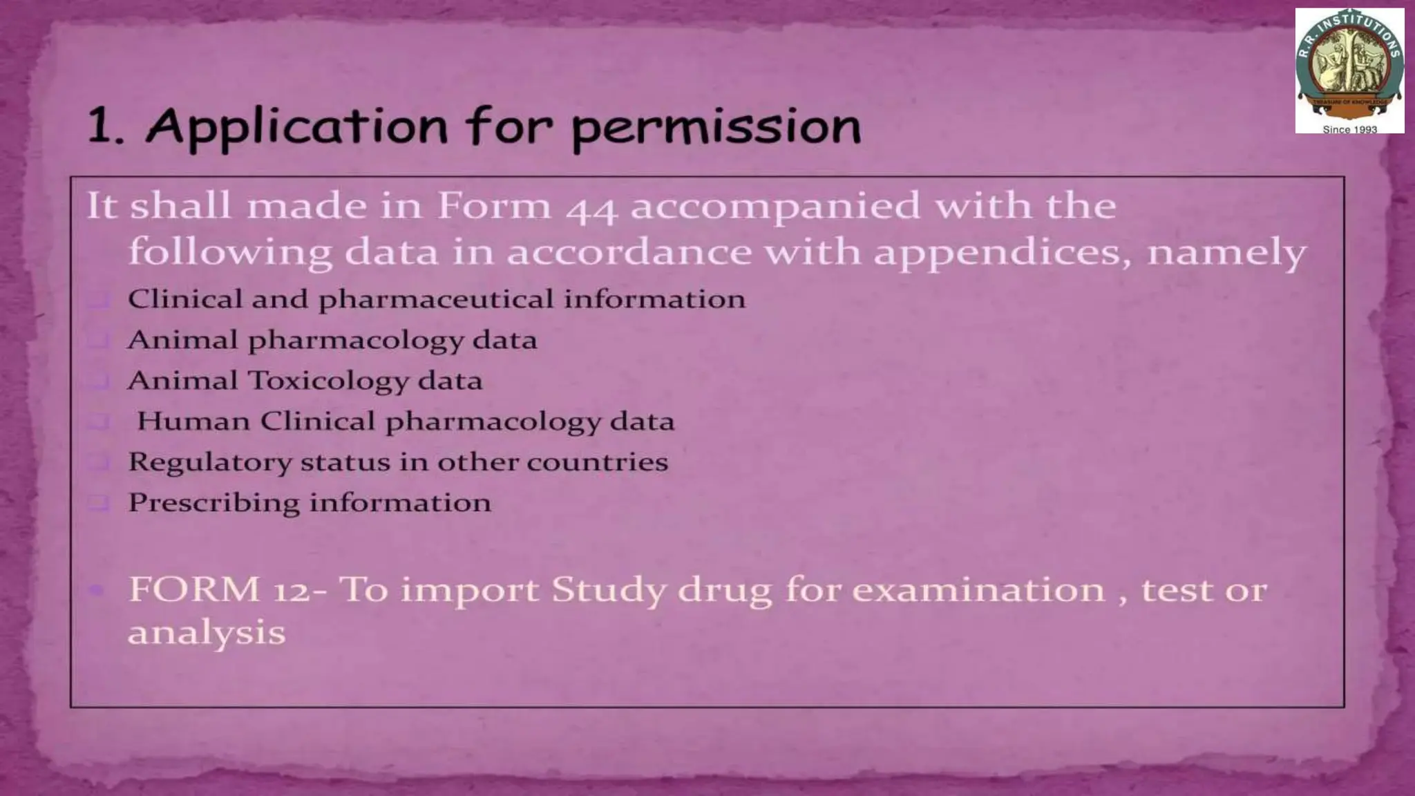 PTSM 2 unit 1 SCHEDULE Y, OECD PRINCIPLE OF GLP & IMPORTANCE DRUG DEVELOPMENT.pptx