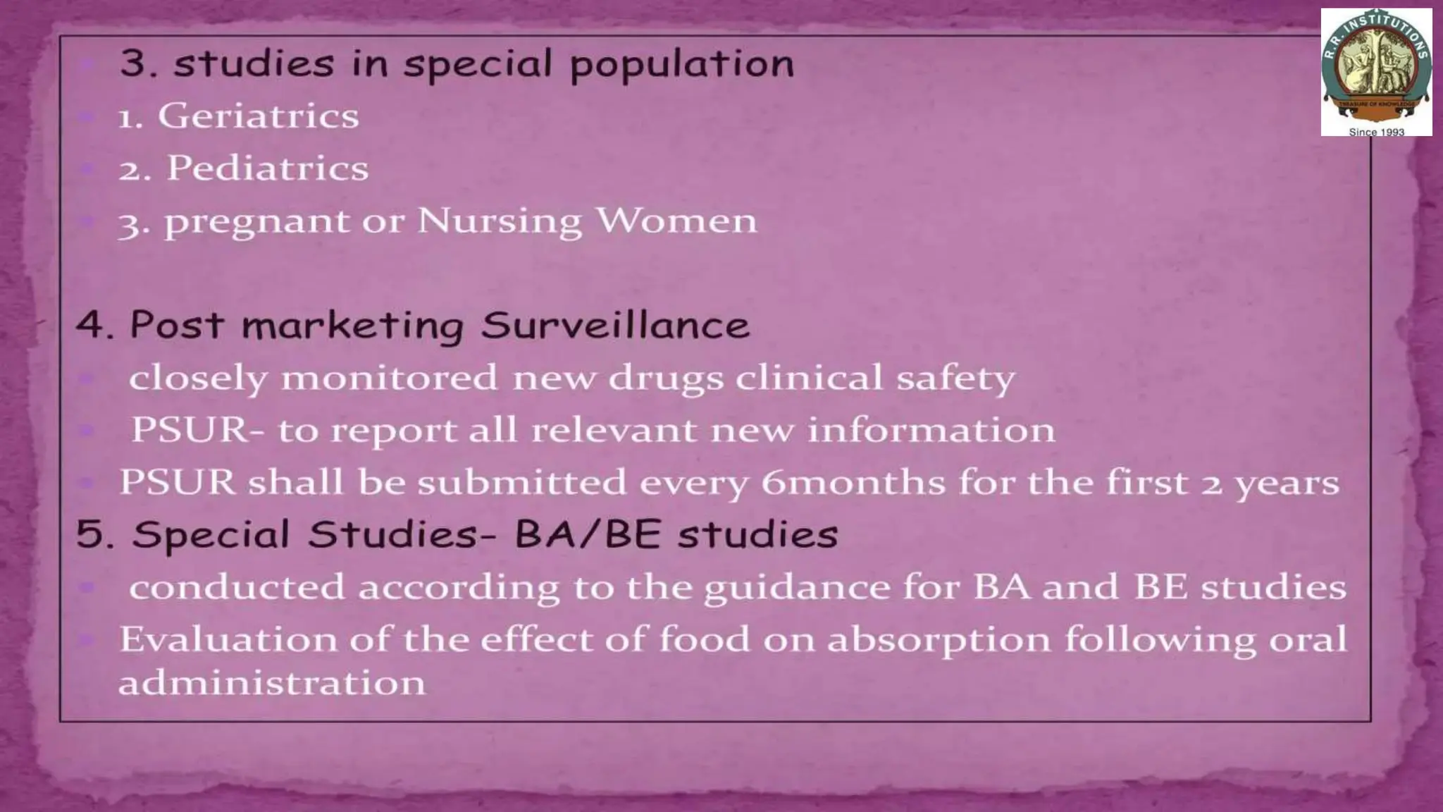 PTSM 2 unit 1 SCHEDULE Y, OECD PRINCIPLE OF GLP & IMPORTANCE DRUG DEVELOPMENT.pptx