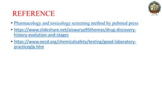 PTSM 2 unit 1 SCHEDULE Y, OECD PRINCIPLE OF GLP & IMPORTANCE DRUG ...