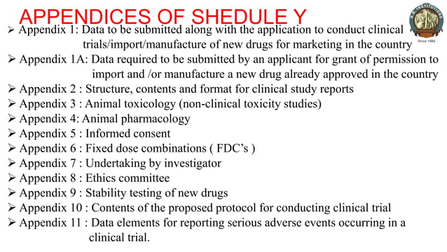 PTSM 2 unit 1 SCHEDULE Y, OECD PRINCIPLE OF GLP & IMPORTANCE DRUG ...