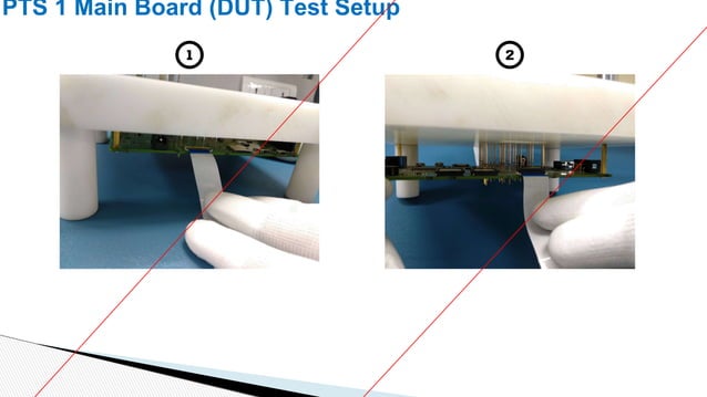 PTS MAIN BOARD PRODUCTION TEST INSTRUCTIONS | PPT