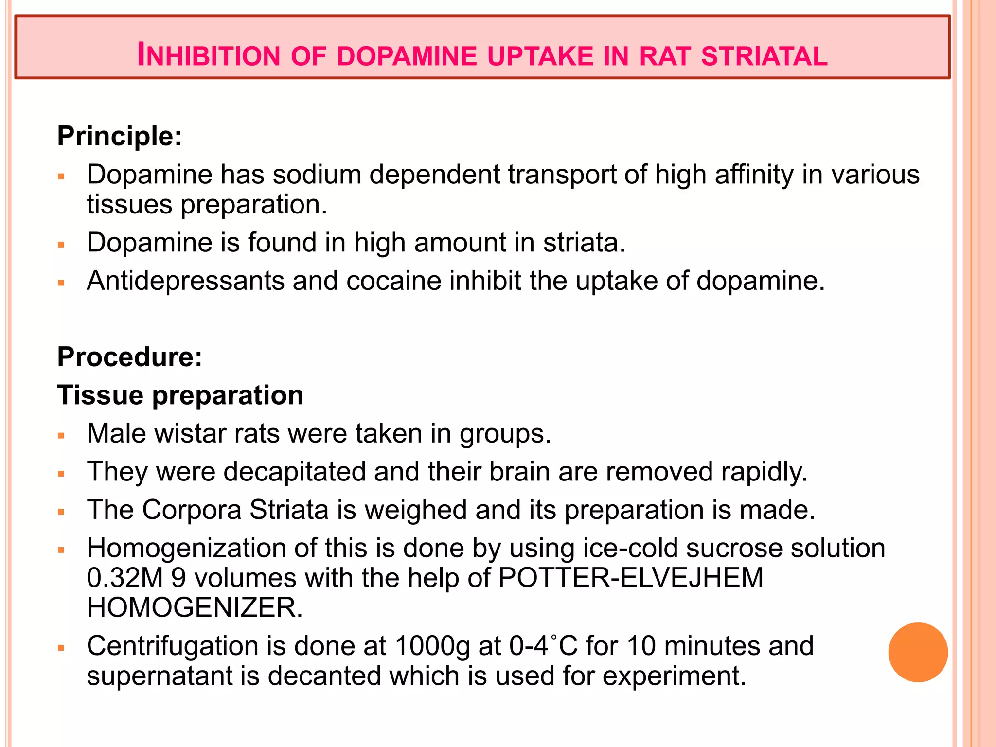 Screening Models of Antidepressants Drugs | PPTX