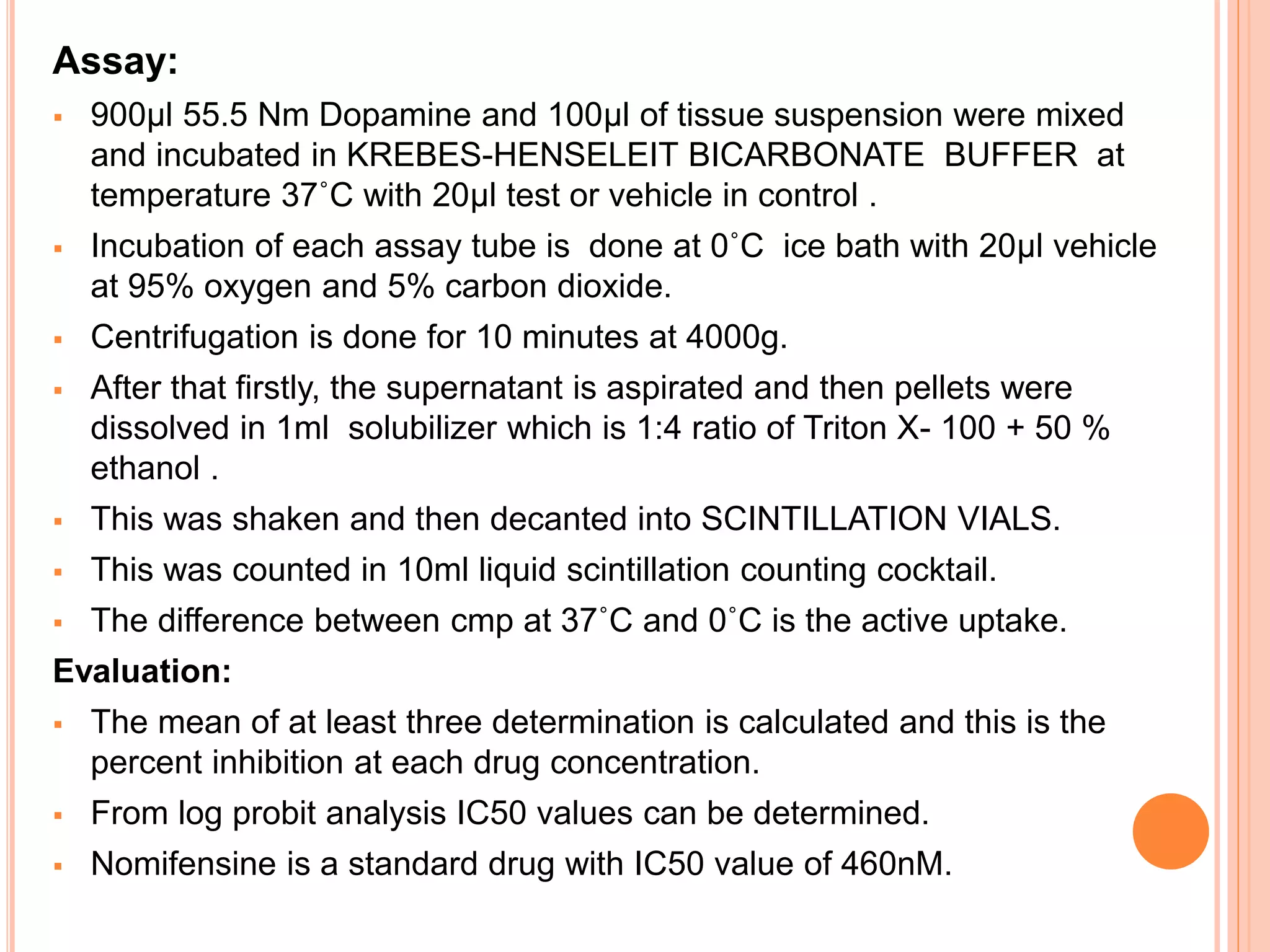 Screening Models of Antidepressants Drugs | PPTX