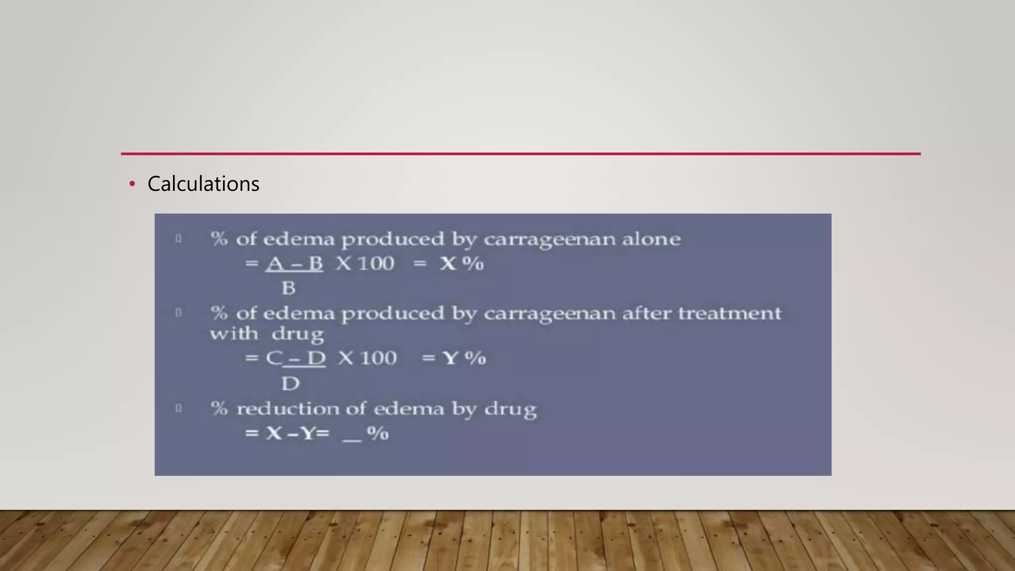 Screening Models of Anti-Inflammatory Drugs | PPTX