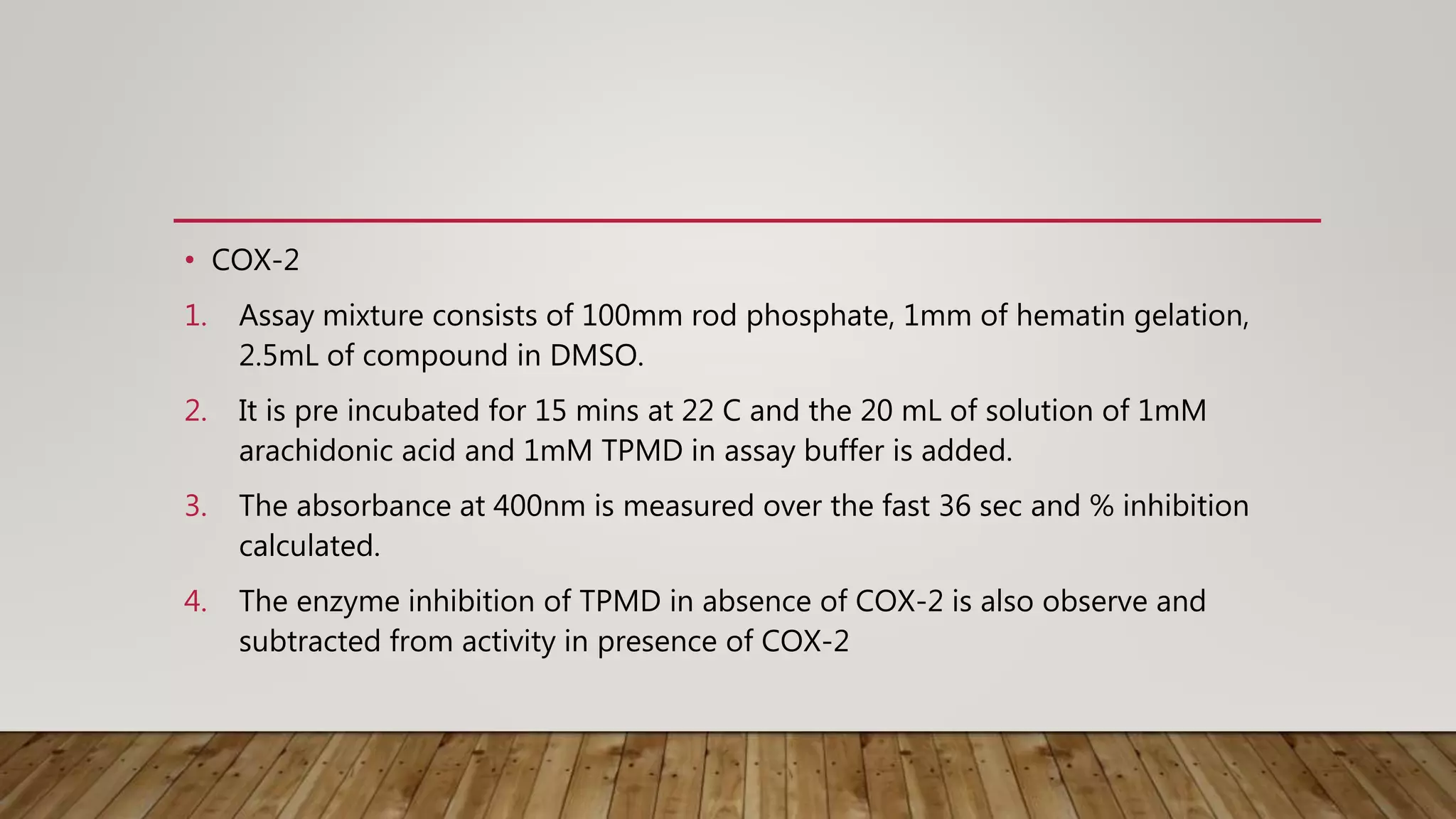Screening Models of Anti-Inflammatory Drugs | PPTX