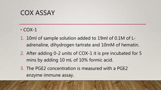 Screening Models of Anti-Inflammatory Drugs | PPTX