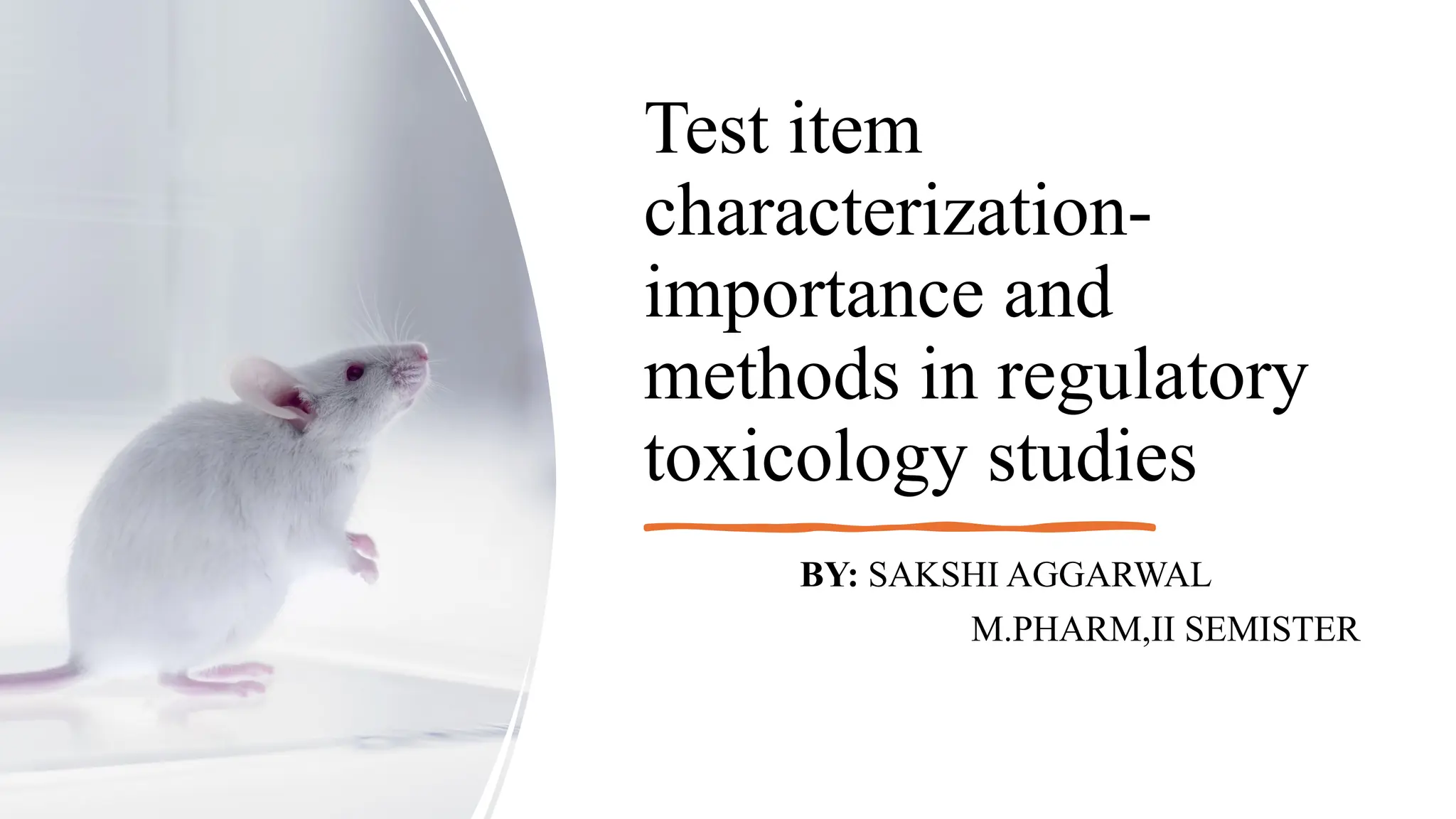 Test item characterization- importance and methods in regulatory ...