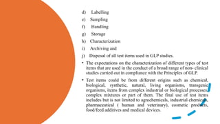 Test item characterization- importance and methods in regulatory ...