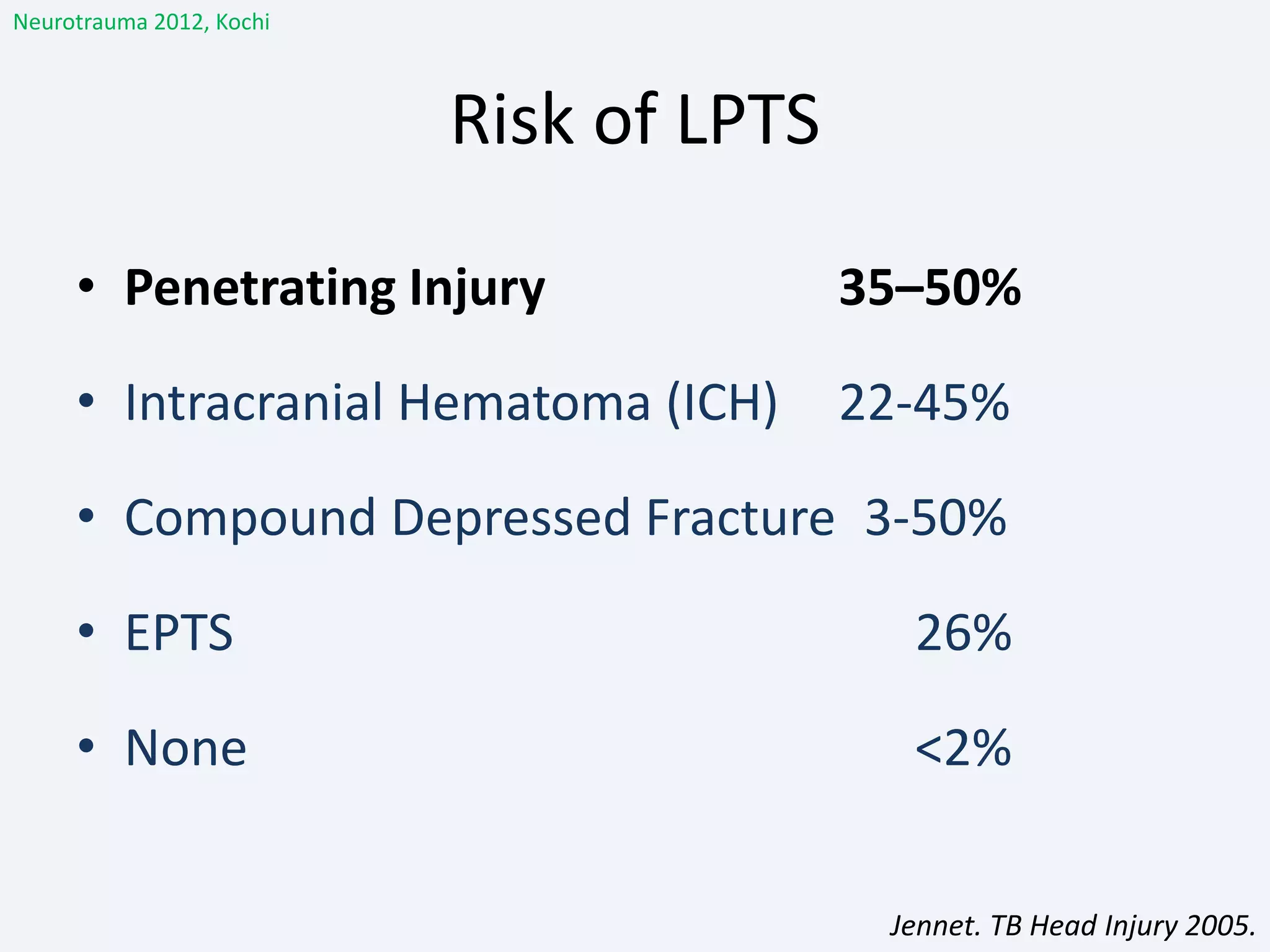 Post traumatic seizure and epilepsy | PPTX