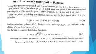 PTSP Unit III.pptx. probability theory and stochastic processes | PPTX