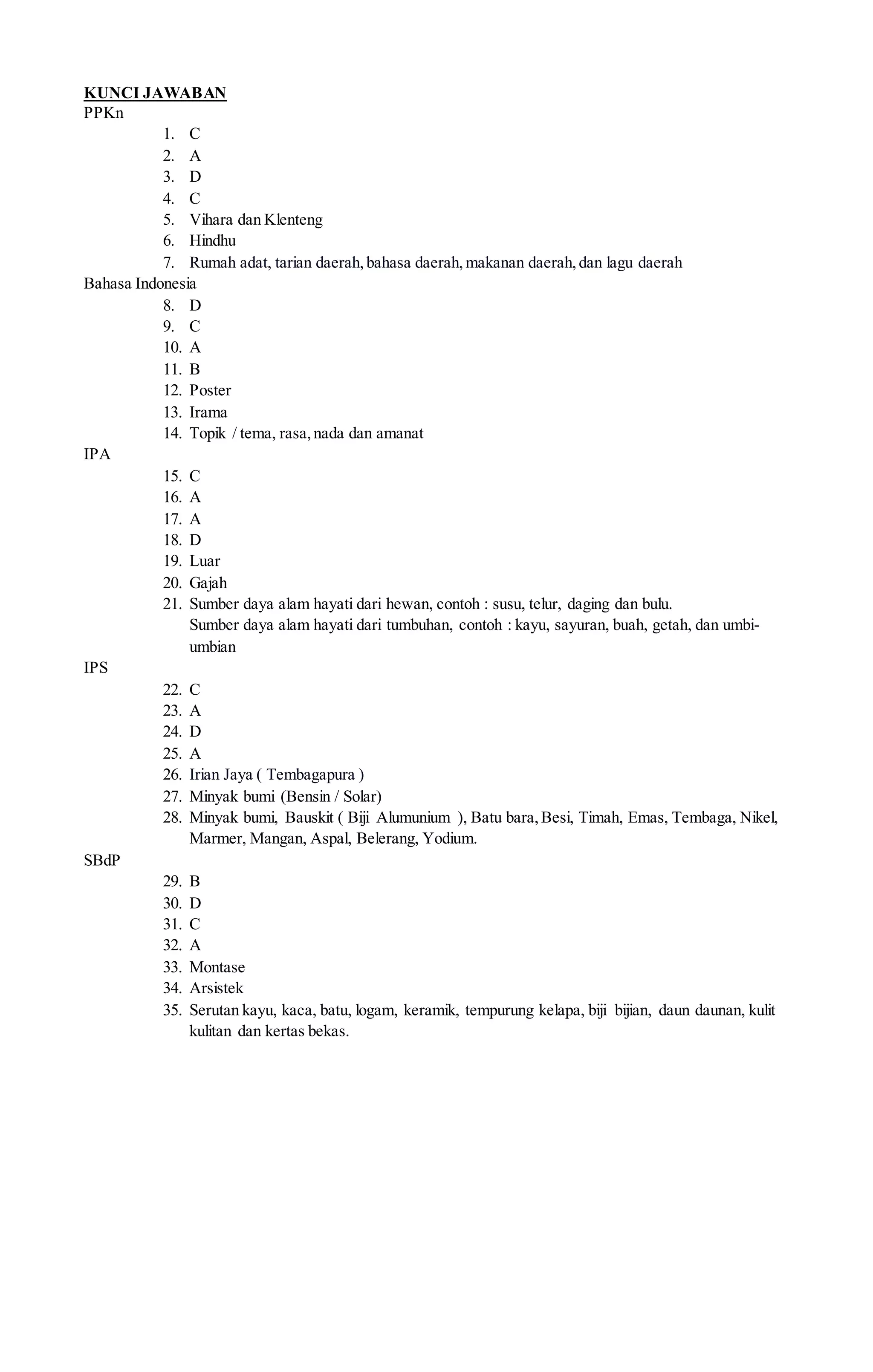Pts tema 6 sub 3 kls 4 st2 | PDF