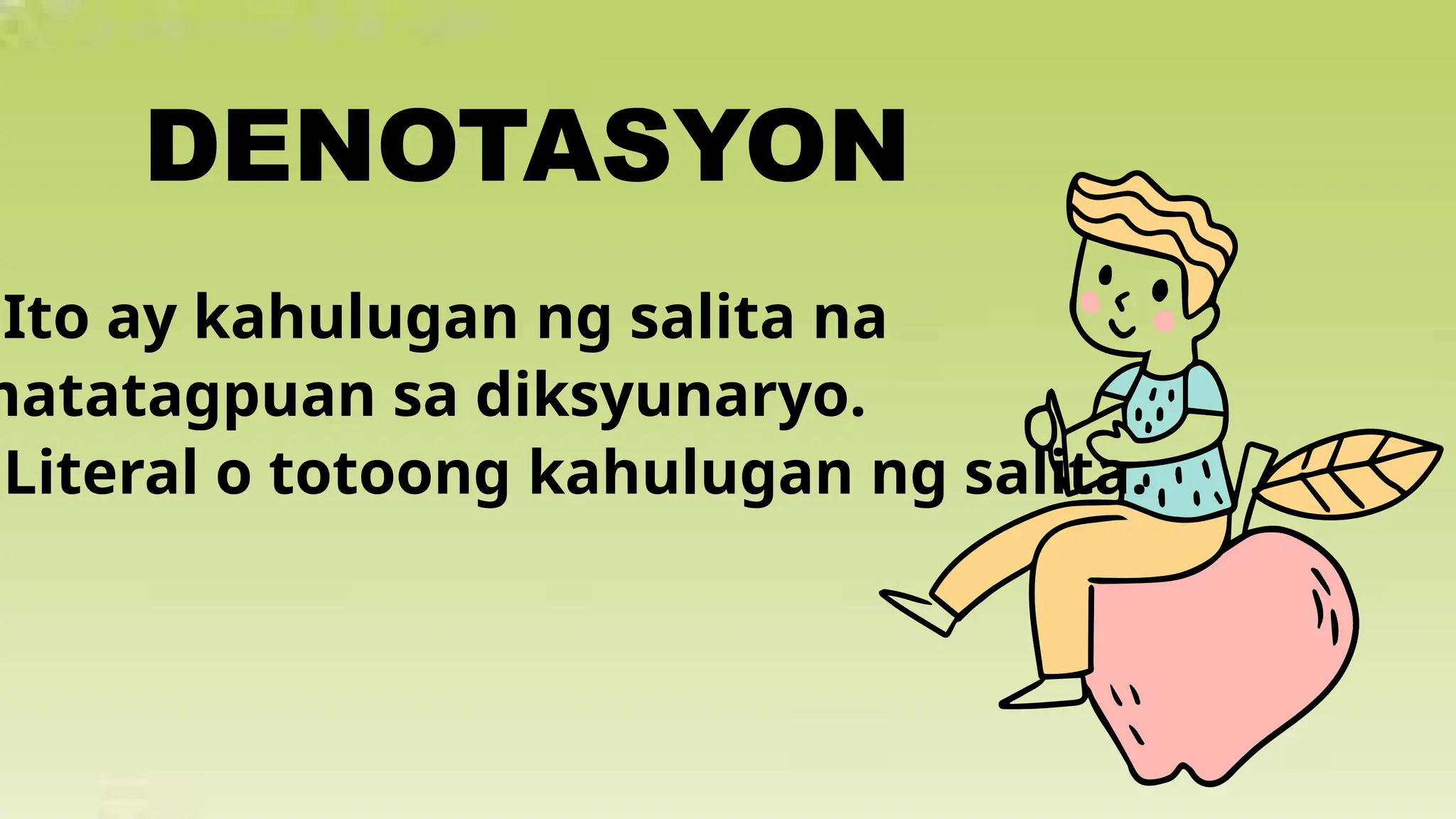 PTT. Denotasyon at Konotasyon powerpoint | PPTX