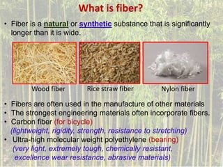 Fiber and Lignocellulosic | PPTX