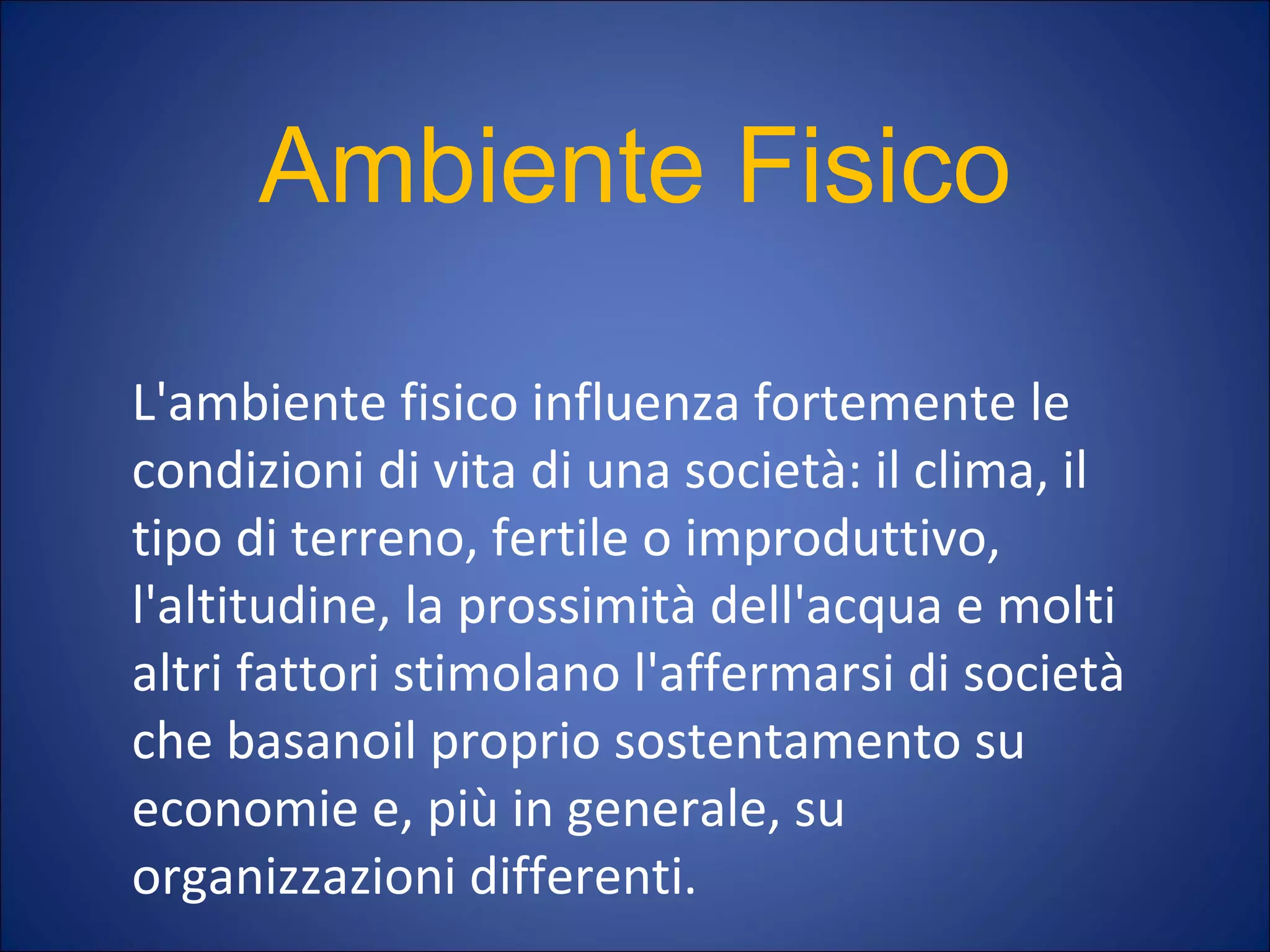 Ambiente fisico | PPT