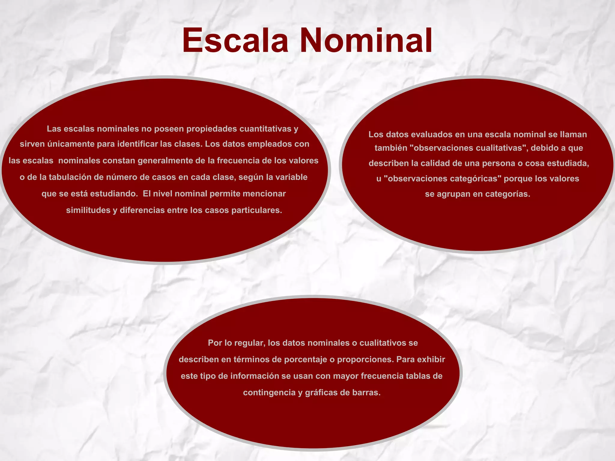 Escalas de Medición | PPT