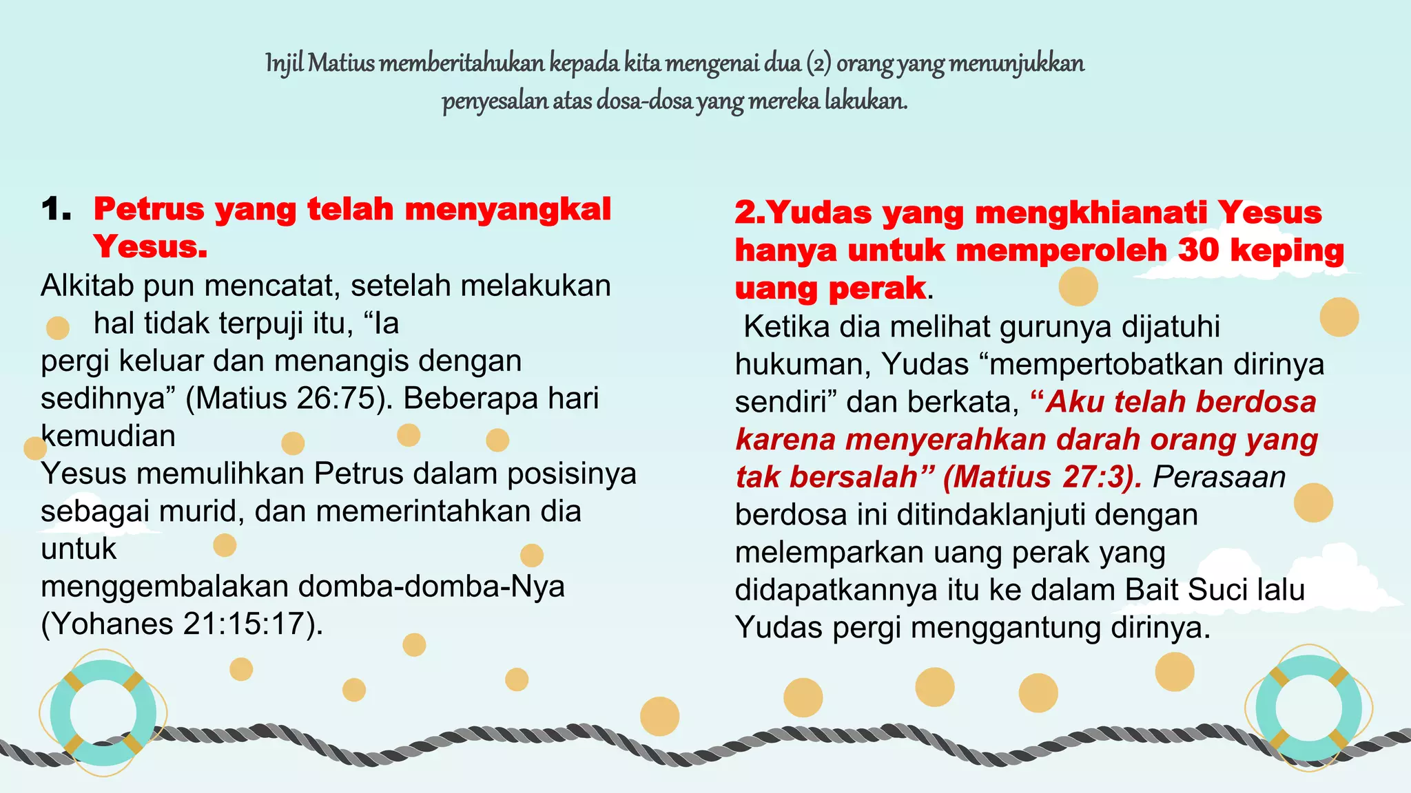 PTT Dosa dan Pertobatan | PPTX