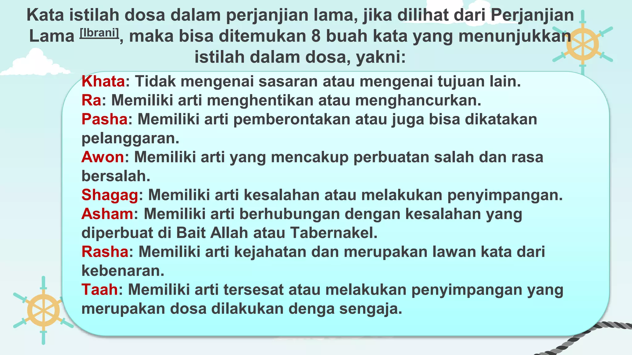 PTT Dosa dan Pertobatan | PPTX