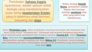 PTT Dosa dan Pertobatan | PPTX