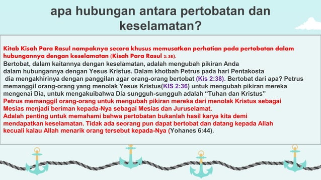 PTT Dosa dan Pertobatan | PPTX