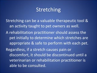 Pt tech protocol stretching | PPT