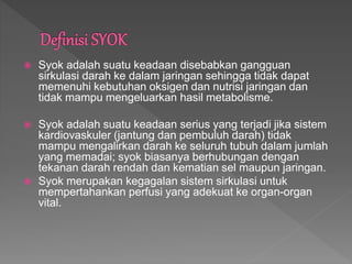 PPT macam-macam syok | PPTX