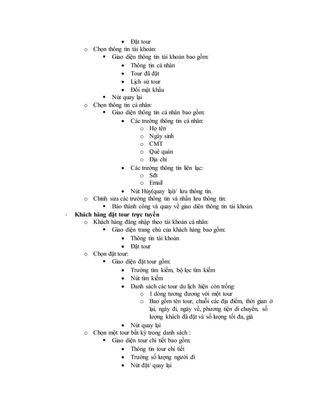 Phân tích thiết kế hệ thống thông tin PTIT | DOCX