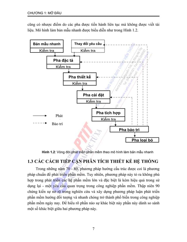 Giáo trình phân tích thiết kế hệ thống thông tin | PDF