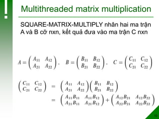 Multithreaded algorithms | PPTX