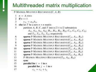 Multithreaded algorithms | PPT