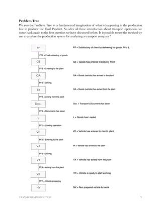 Problem Tree and Truck Transportation | PDF | Logistics and ...