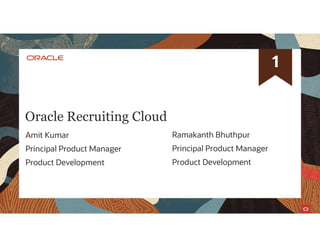 PTT_Recruiting_ presentation in orcle recurritting cloud | PDF | Business | Business and Finance