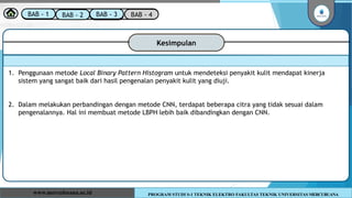 PTT TA Sistem pengenalan penyakit kulit menggunakan metode local binary ...