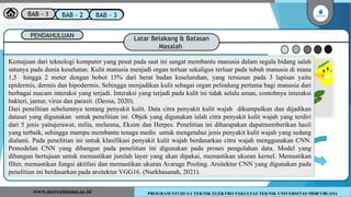 PTT TA Sistem pengenalan penyakit kulit menggunakan metode local binary ...