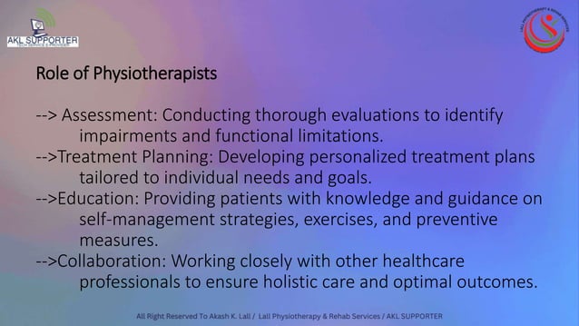 Exploring the World of Physiotherapy: Understanding Its Various Types ...